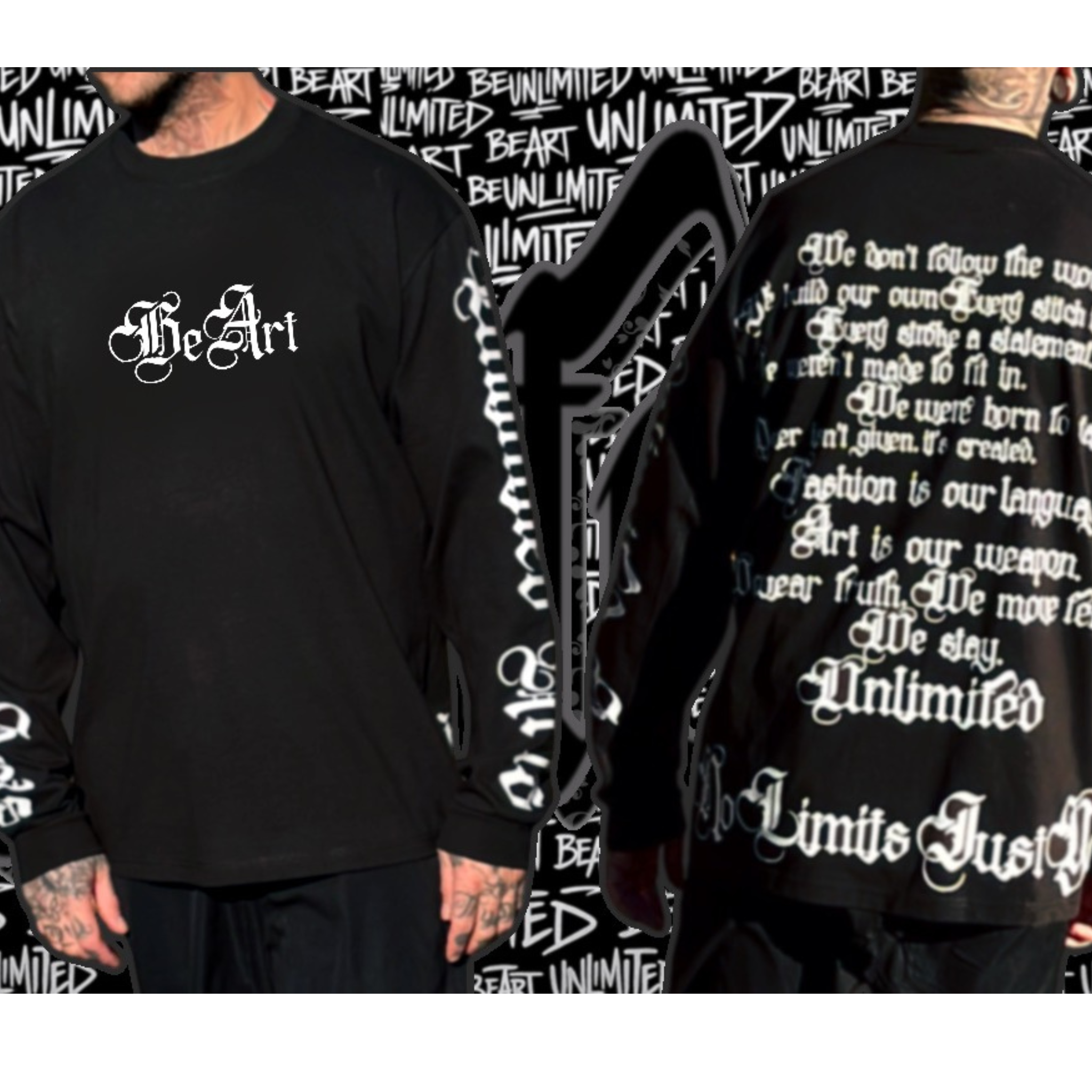 Weapons of Art – Unlimited Arts Oversized Streetwear Collection ...